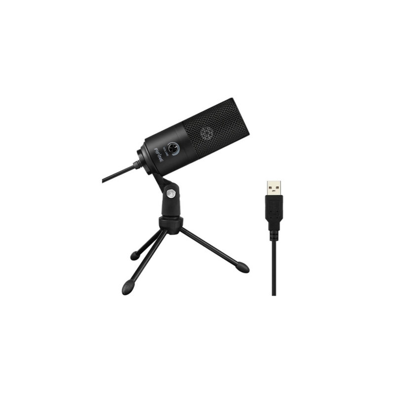 ไมโครโฟนคอนเดนเซอร์ FIFINE K669 USB MICROPHONE WITH VOLUME DIAL ...