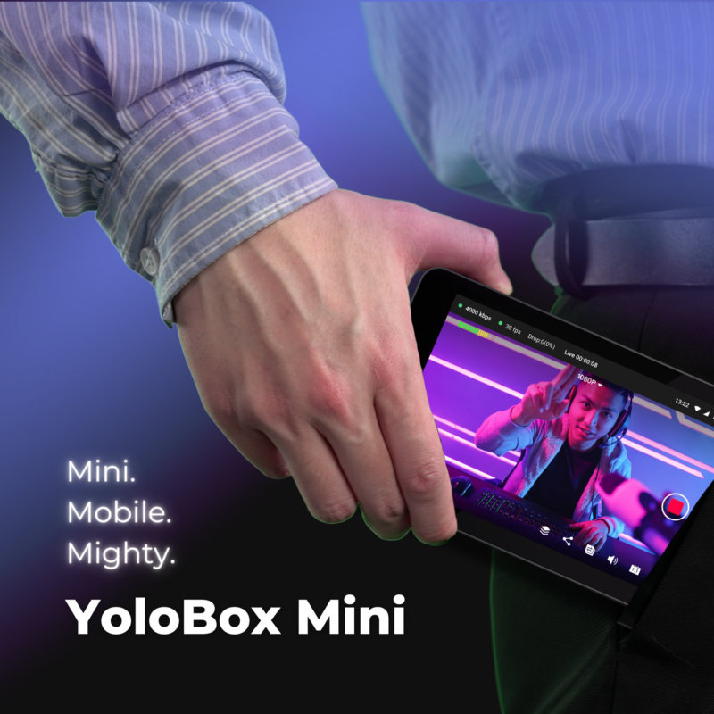 กล่องไลฟ์สด Yolobox Mini All-In-One Live Streaming Encoder ...