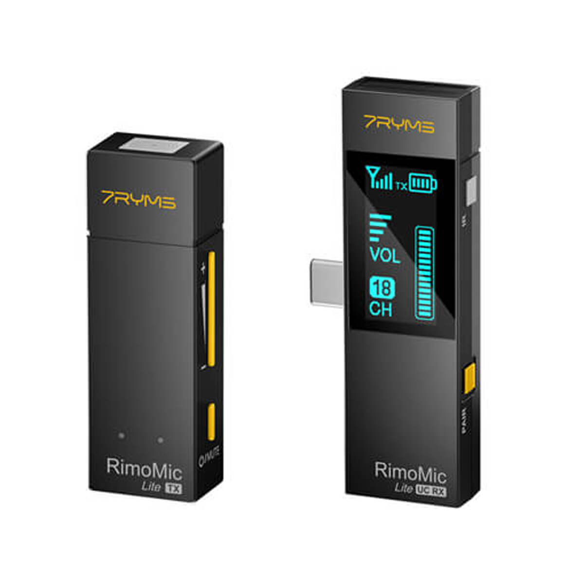 ไมค์ Wireless 7Ryms RimoMic Lite UC Streaming and Video Mini Wireless ...