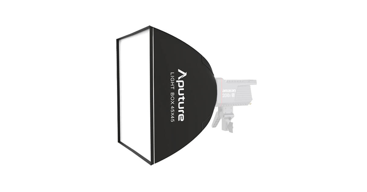 Softbox Aputure LIGHT BOX 45×45cm Square Softbox - Advanced Photo ...