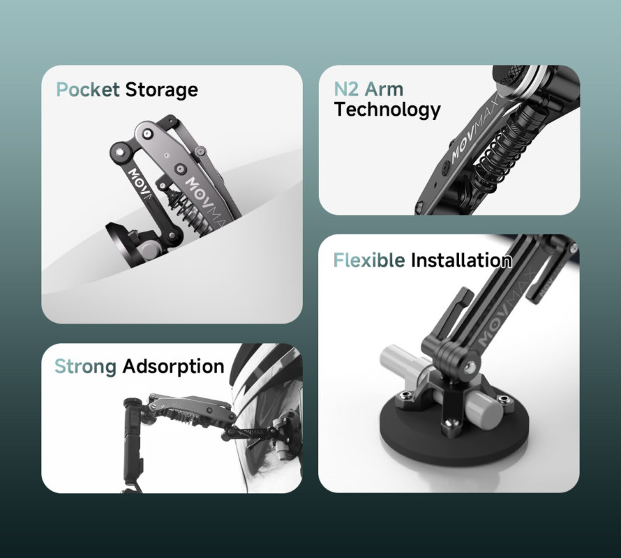แขนยึดกล้อง Movmax Blade Arm - Advanced Photo Systems Limited