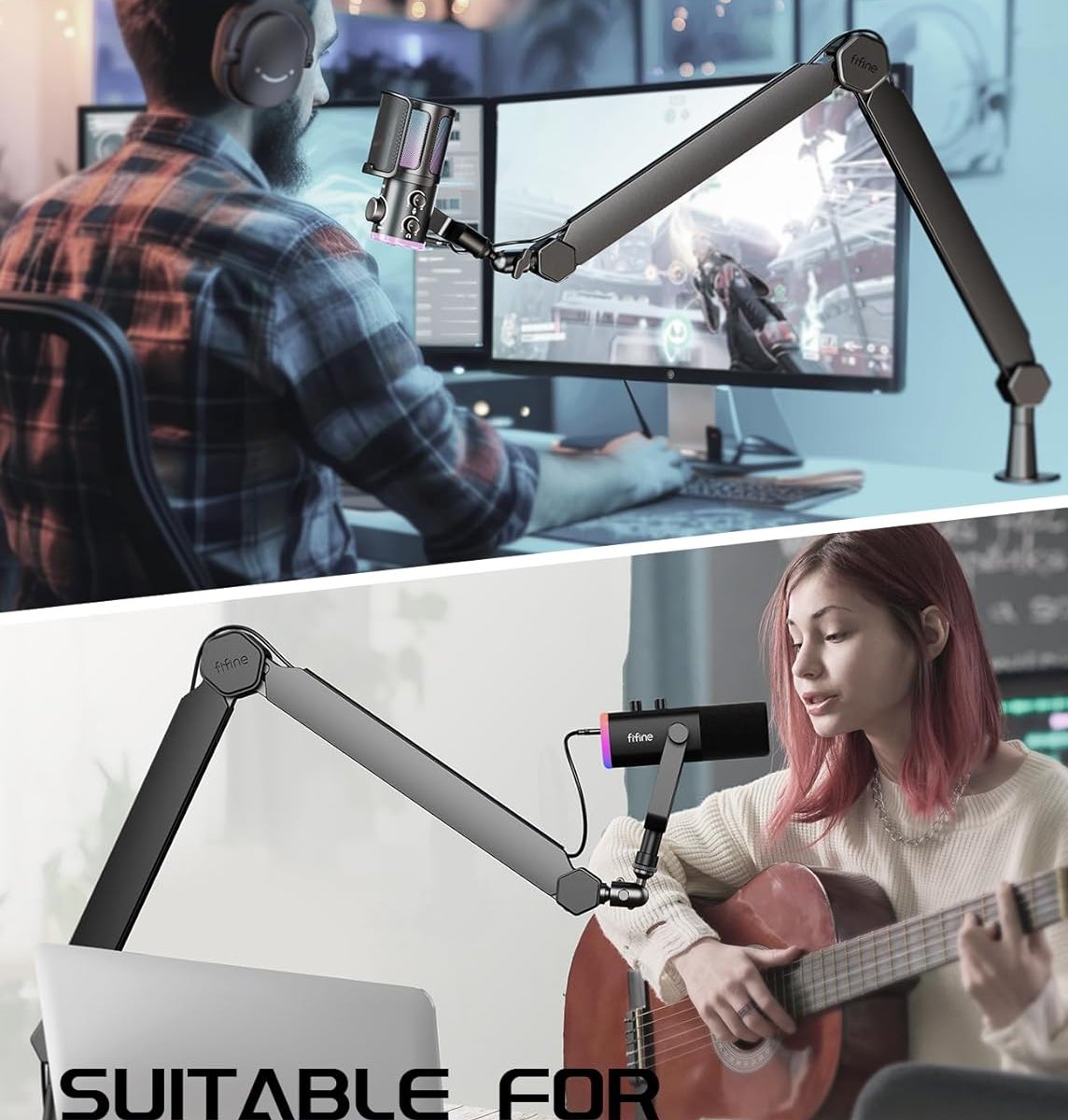 FIFINE BM66 BOOM ARM STAND - Advanced Photo Systems Limited