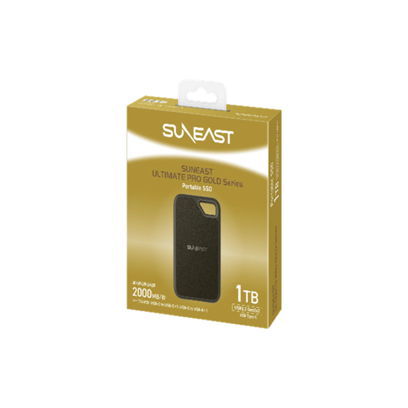 SSD พกพา SUNEAST ULTIMATE PRO Portable SSD Gold Series (1TB) - Advanced ...